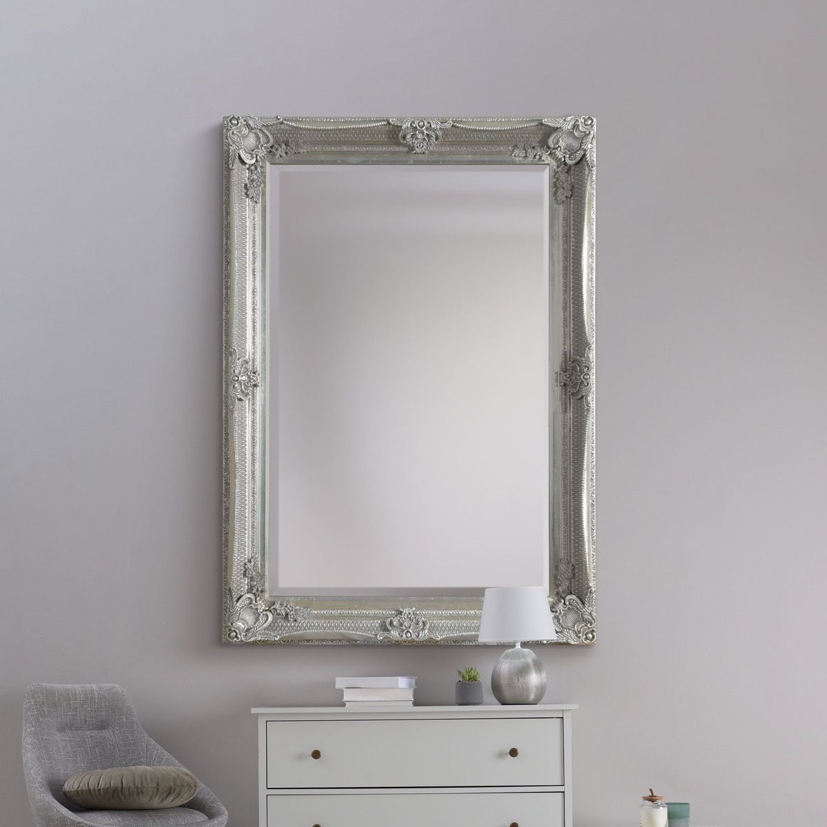 Ornate wall mirror store